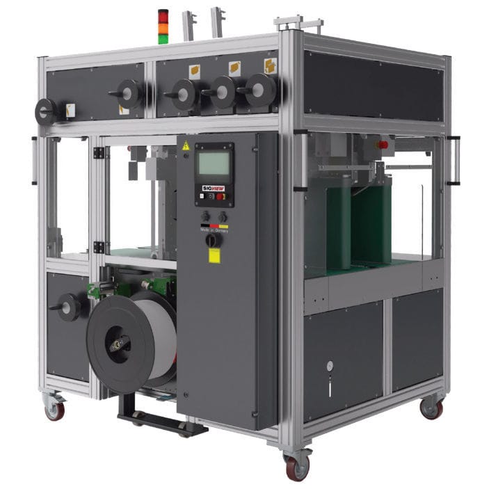 Automatic bundle squaring machine - SIG-CORR series - SIGNODE - for ...