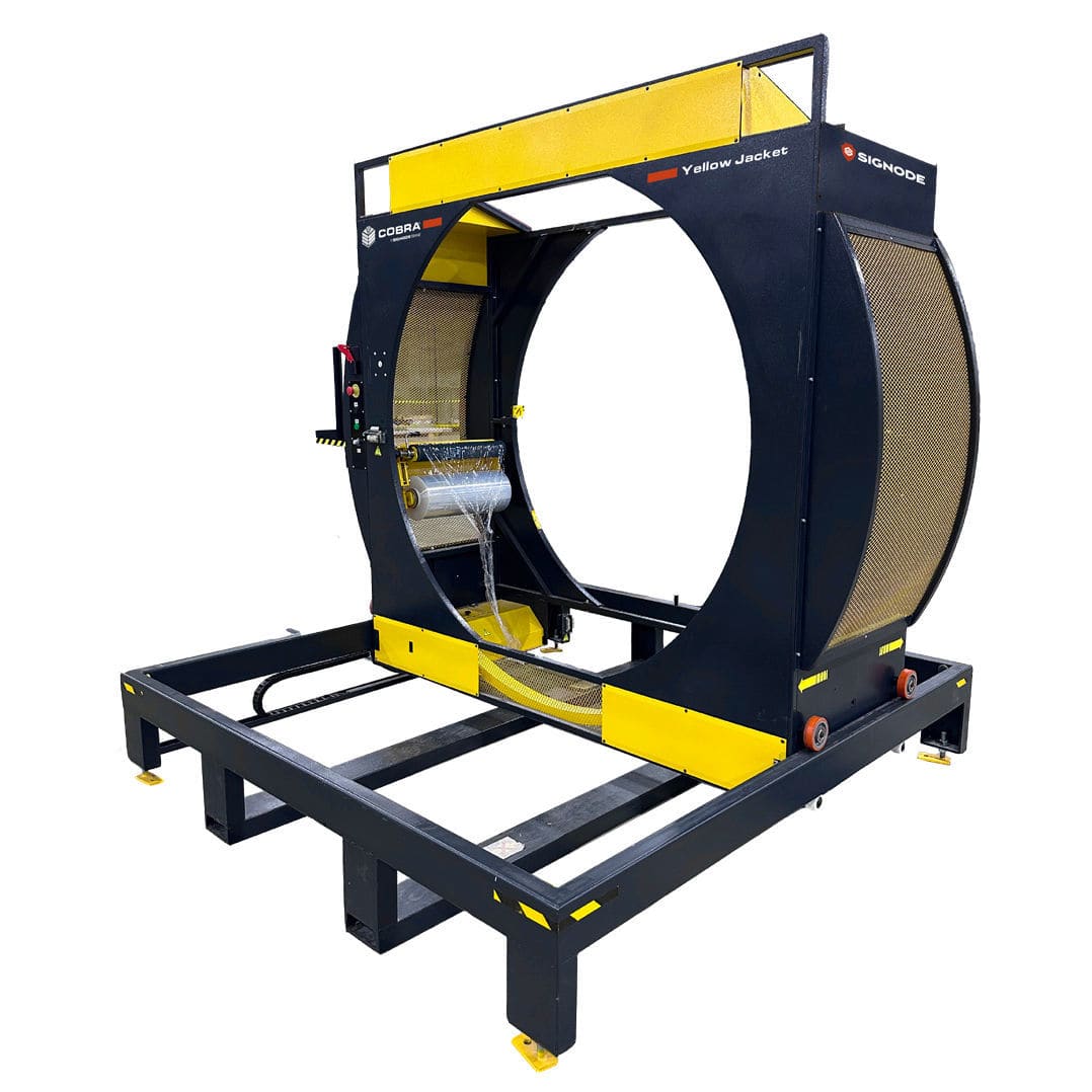 Orbital stretch wrapping machine - 87-SA - SIGNODE - semi-automatic ...