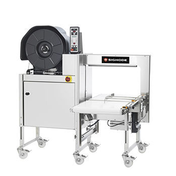 Automatic strapping machine - SGP Series - SIGNODE - for fish / for ...