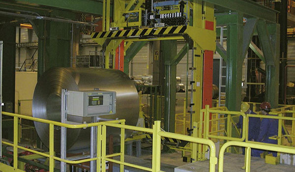 Automatic strapping machine - SIGNODE - for coils / CVT / for plastic ...