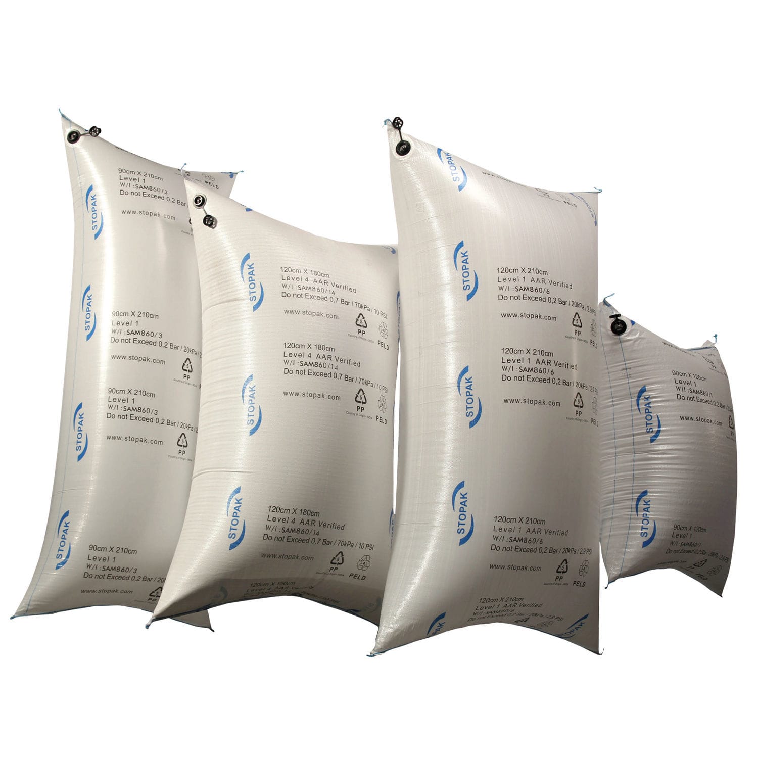Dunnage bag protective packaging - Stopak - SIGNODE - polyethylene ...