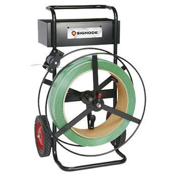 Strap dispenser - DD-1A - SIGNODE - mobile / heavy duty