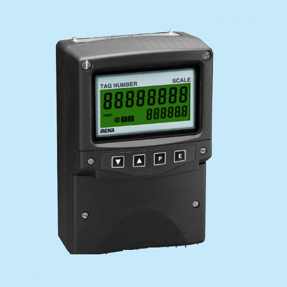 Contact tachometer - BA314E - BEKA - panel-mount / digital / robust