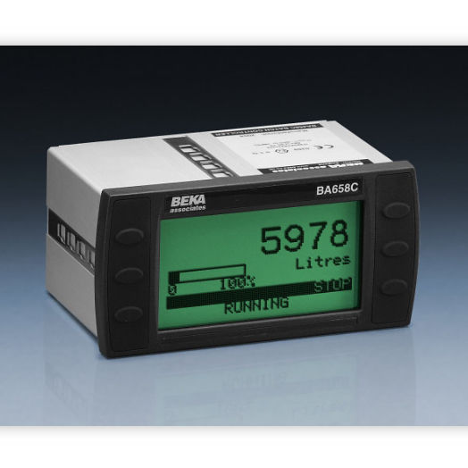 Panel-mounted batch controller - BA658C - BEKA