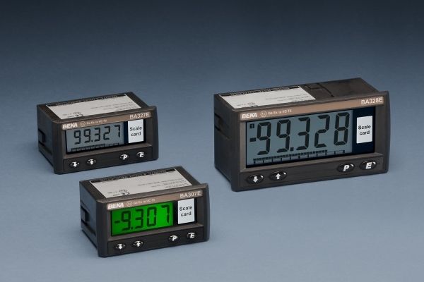 Temperature indicator - BA3 series - BEKA - digital / panel-mount / 4-20 mA