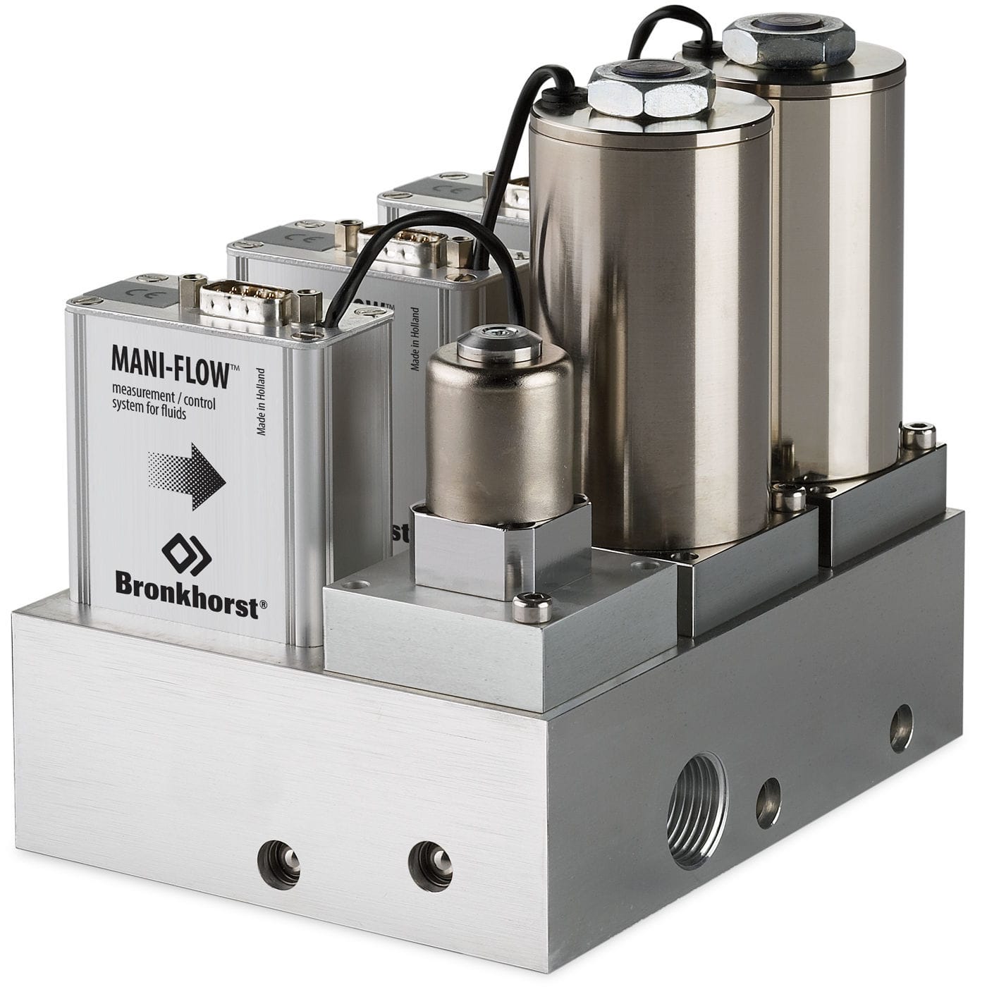 Mass flow controller - MANI-FLOW - Bronkhorst - pneumatic / compact ...