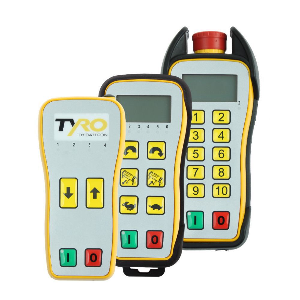 Radio control - Tyro™ Pyxis 2S - Cattron - with buttons / industrial ...