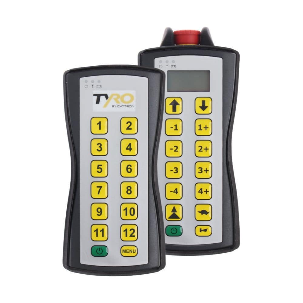 Radio control - Tyro™ Cetus 2S - Cattron - with buttons / industrial ...