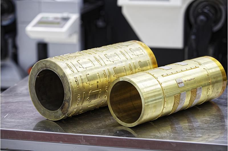 Embossing roller - QC-Hot Foil - Nilpeter