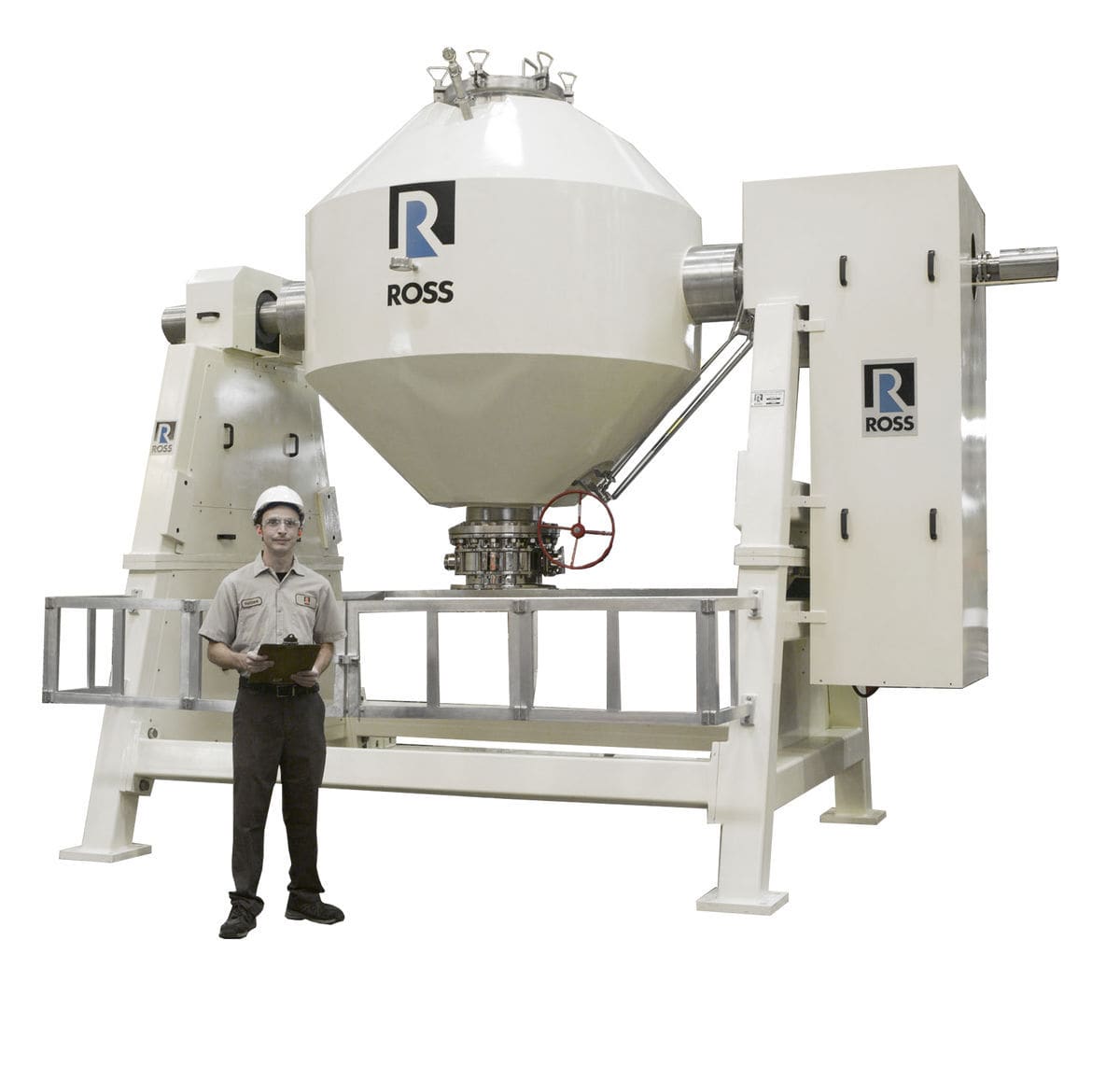 Double cone blender - DCB series - ROSS Mixers - batch / for solids ...