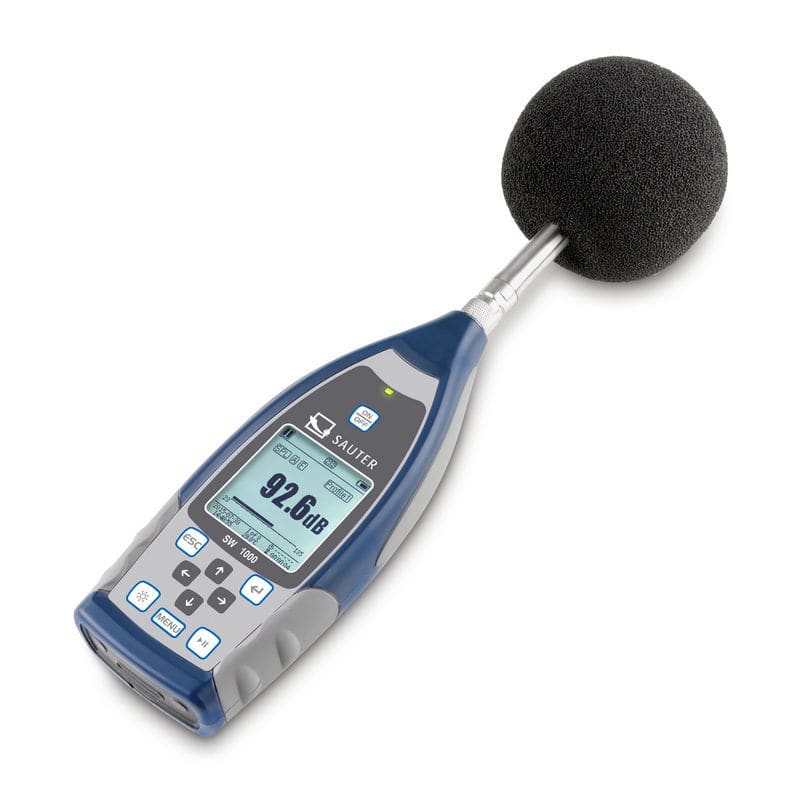 Integrating sound level meter - SW 1000 - SAUTER - class 1 / class 2