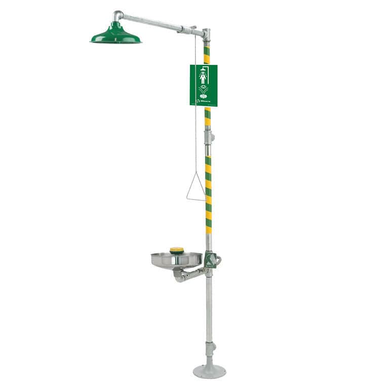 Floor-standing safety shower - 8309WC AXION - Haws AG - Headquarters ...