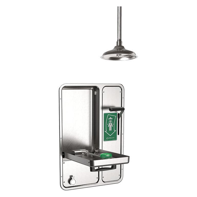 Wall-mounted safety shower - 8356WCDD AXION - Haws AG - Headquarters ...