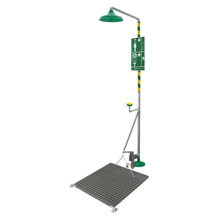 Floor-standing safety shower - 8327FP AXION - Haws AG - Headquarters ...