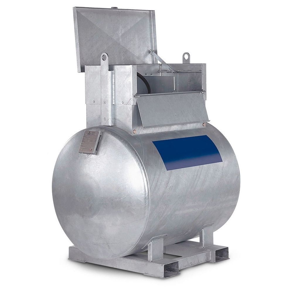 Diesel refueling station - 252566W - DENIOS - mobile / galvanized steel ...