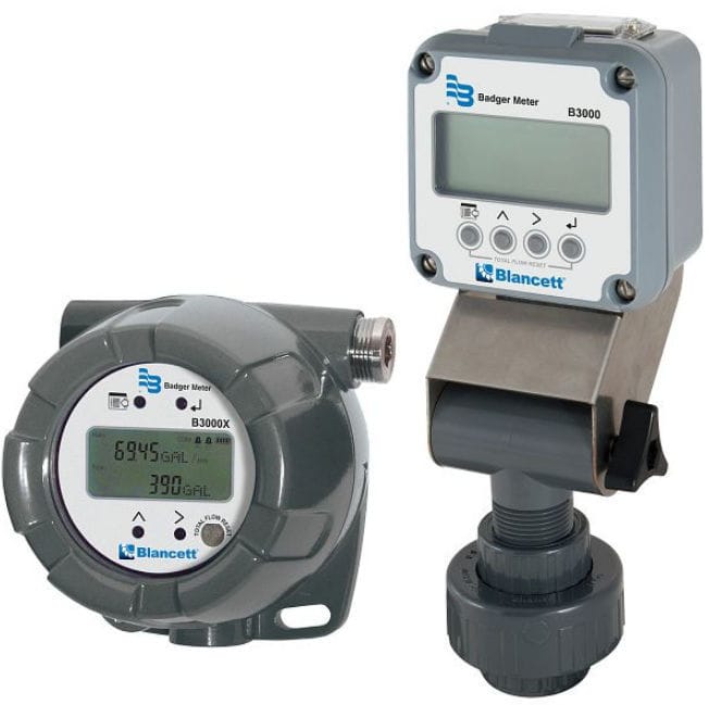 Volume flow monitor - B3000 - Badger Meter - remote
