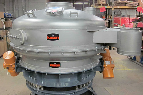 Rotary screener - VB35 - Kason - for bulk materials