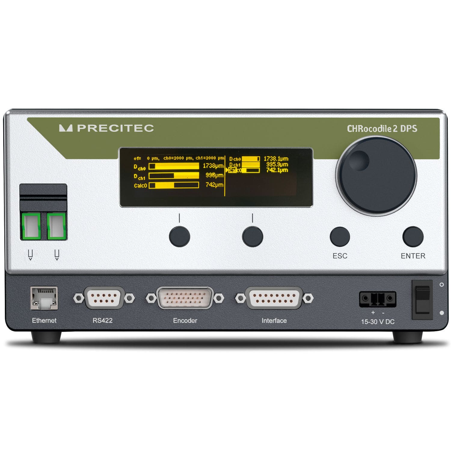 Chromatic confocal sensor - CHRocodile 2 DPS - PRECITEC OPTRONIK - for ...