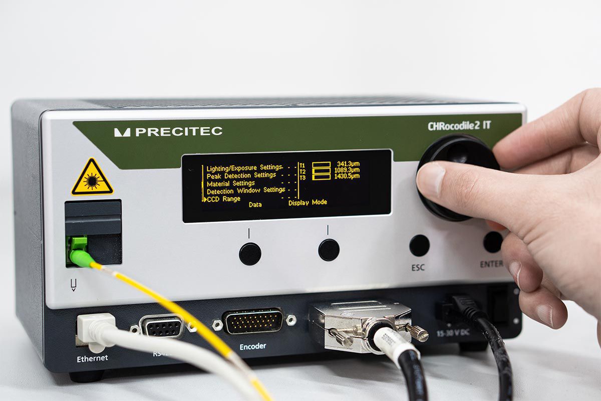 Infrared interferometry sensor - CHRocodile 2 IT series - PRECITEC ...