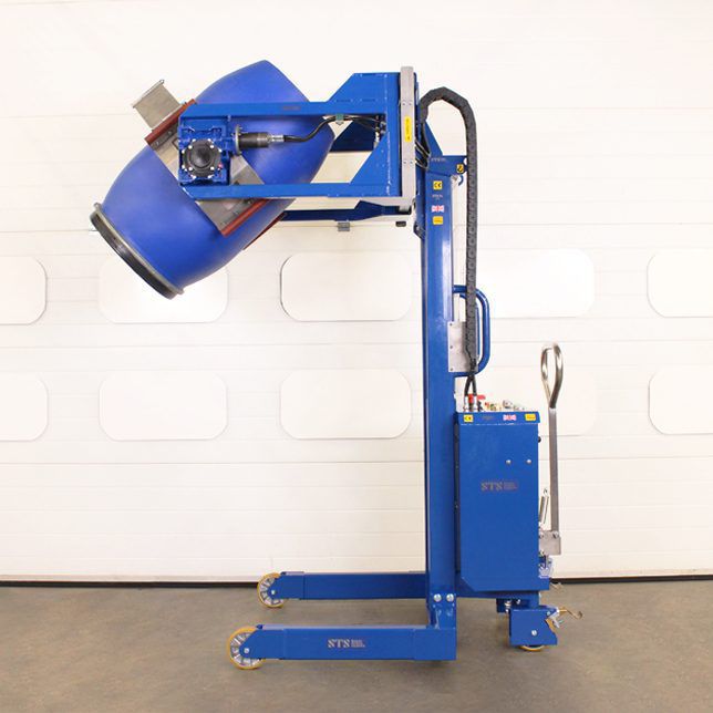 Electric and hydraulic tipping station - STE01-RRH01 - STS - Bespoke ...