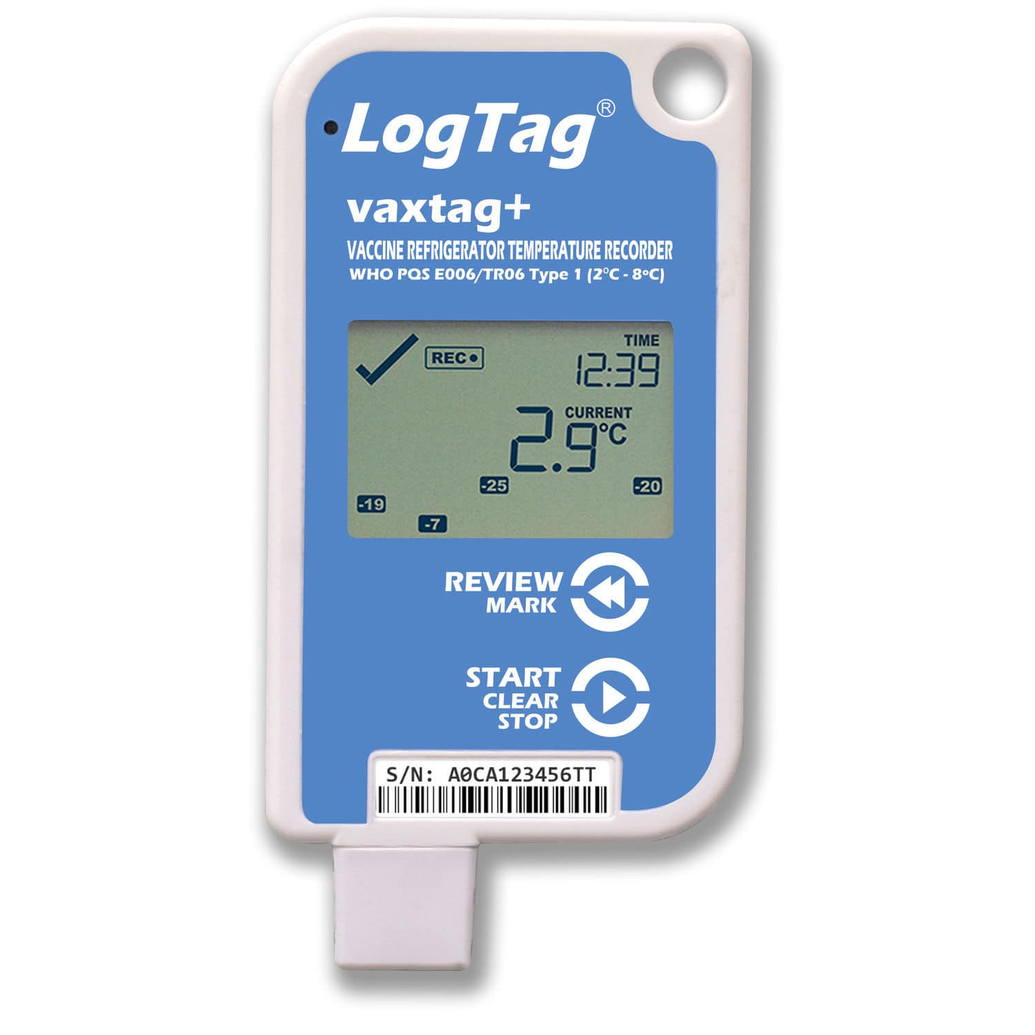 Temperature data logger - VAXTAG+ - Logtag - USB / with LCD display ...