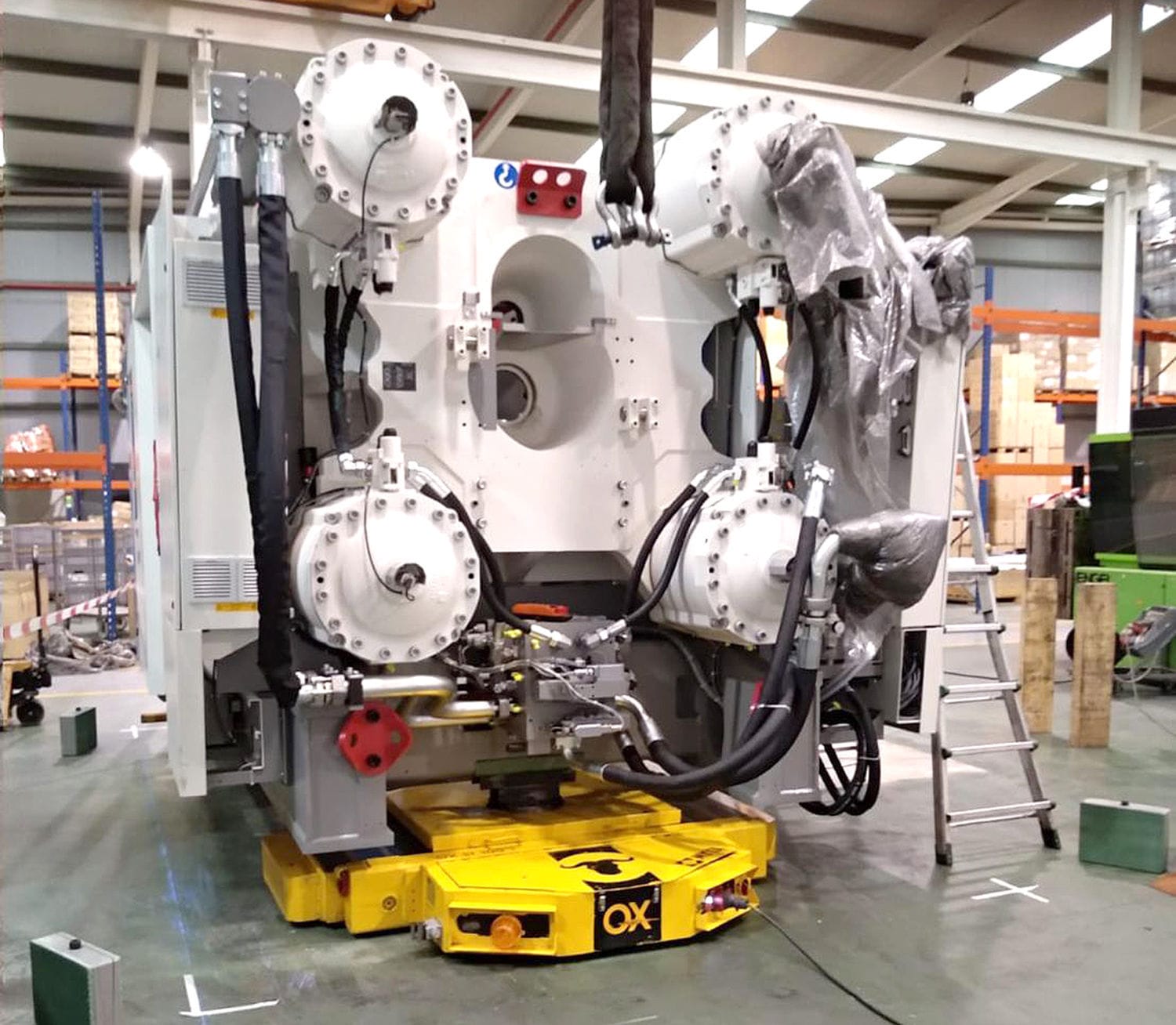 Electric self-propelled trolley - OX-ST - Ox Worldwide - 3-axle / for ...