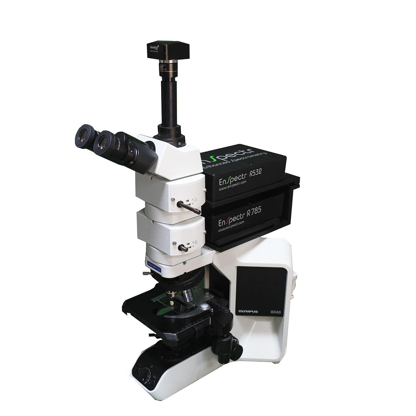 Raman microscope - RamMics M532/785 - enspectr - for analysis ...