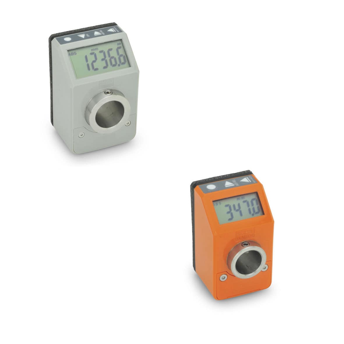 Position indicator - GN 9053 / GN 9054 - Otto Ganter GmbH & Co. KG - LCD / hollow-shaft