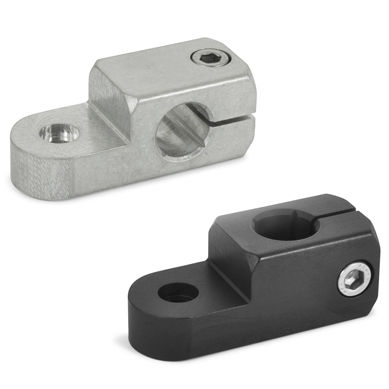 Round tube connector - GN 482 - Otto Ganter GmbH & Co. KG - aluminum