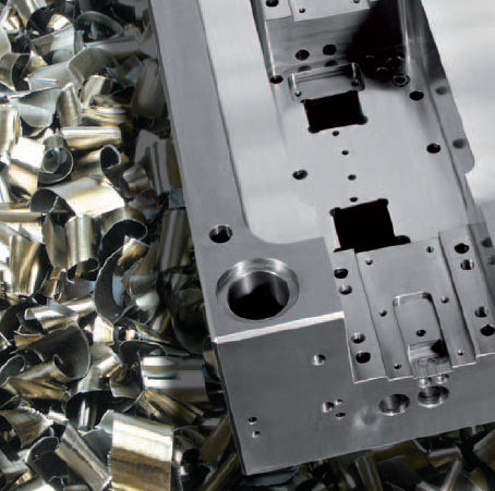 Drilled machined steel plate - K 20 series - HASCO - for molds and tools