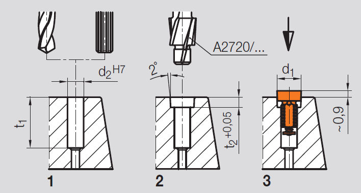 Pneumatically-operated valve - Z 491, Z 4911 series - HASCO - for air