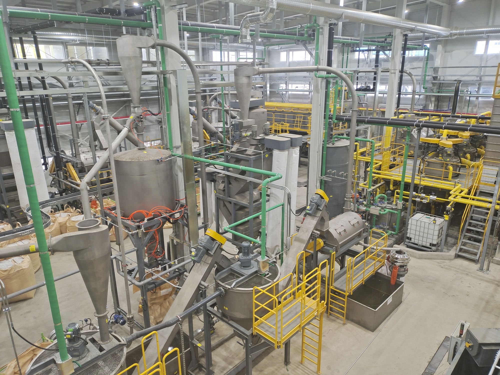 PET bottle washing line - TL3000-01 - BORETECH - spray / dry / by rotation/agitation