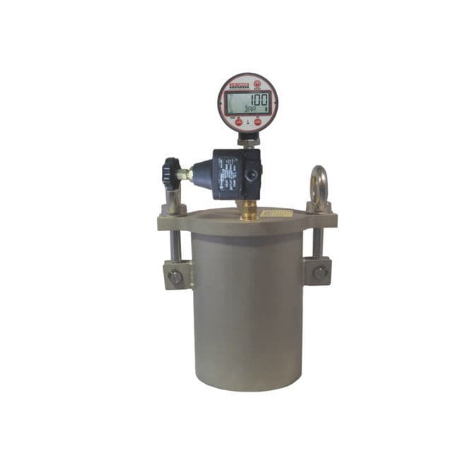 Precision tank - SR-TEK - pressure-control / stainless steel / cylindrical