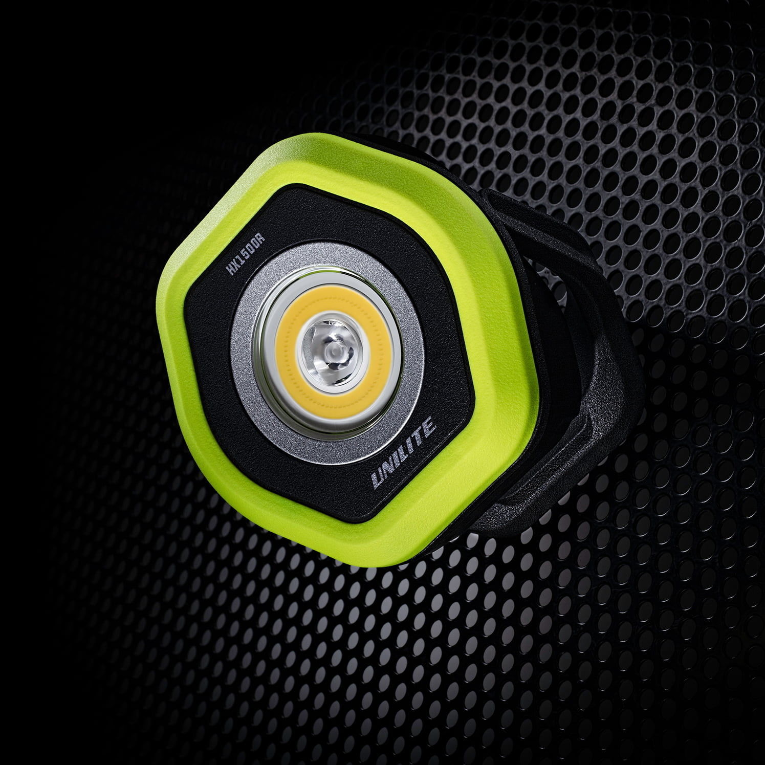 LED flashlight - HX1500R - Unilite - rechargeable / compact / magnetic