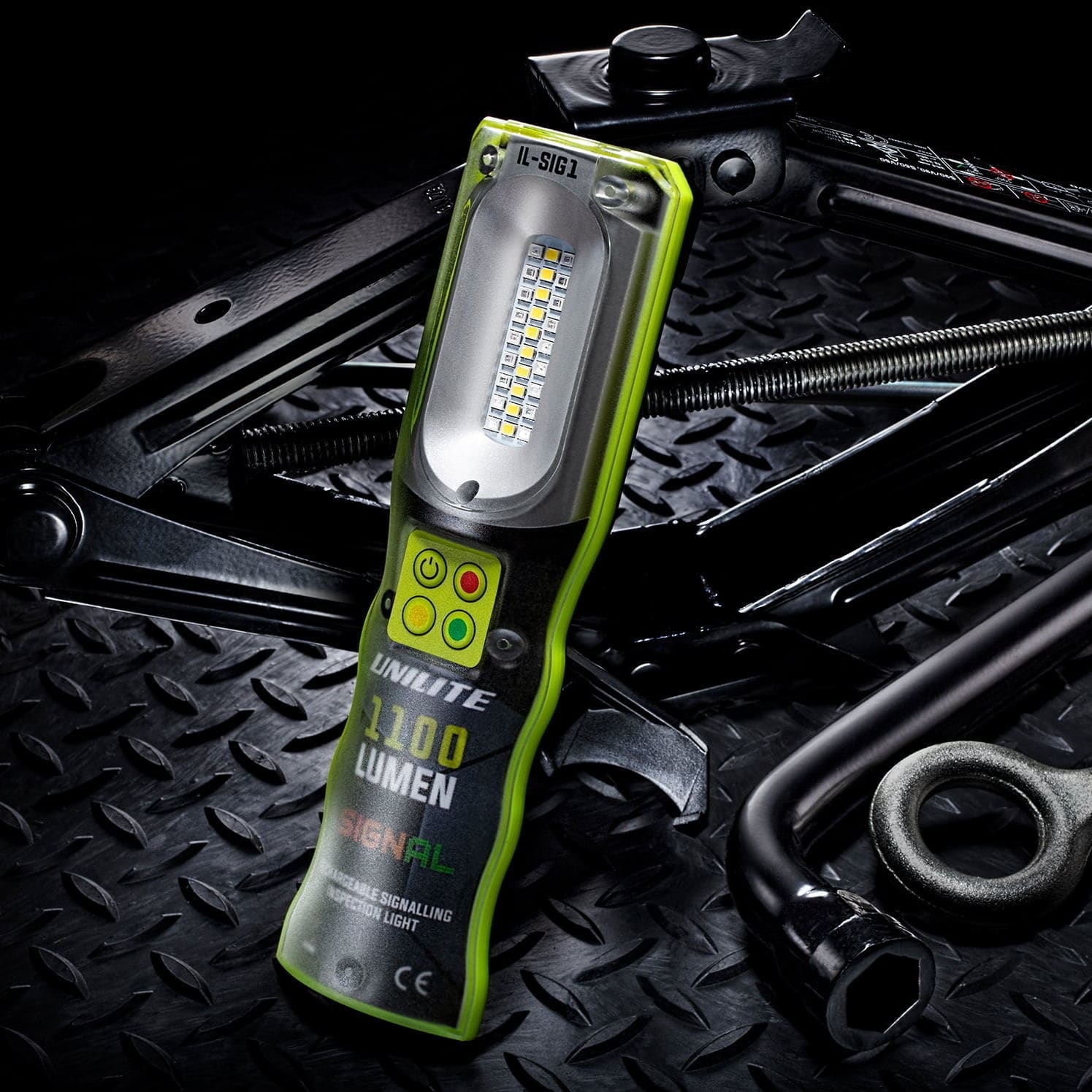 LED flashlight - IL-SIG1 - Unilite - flashing / inspection / rechargeable