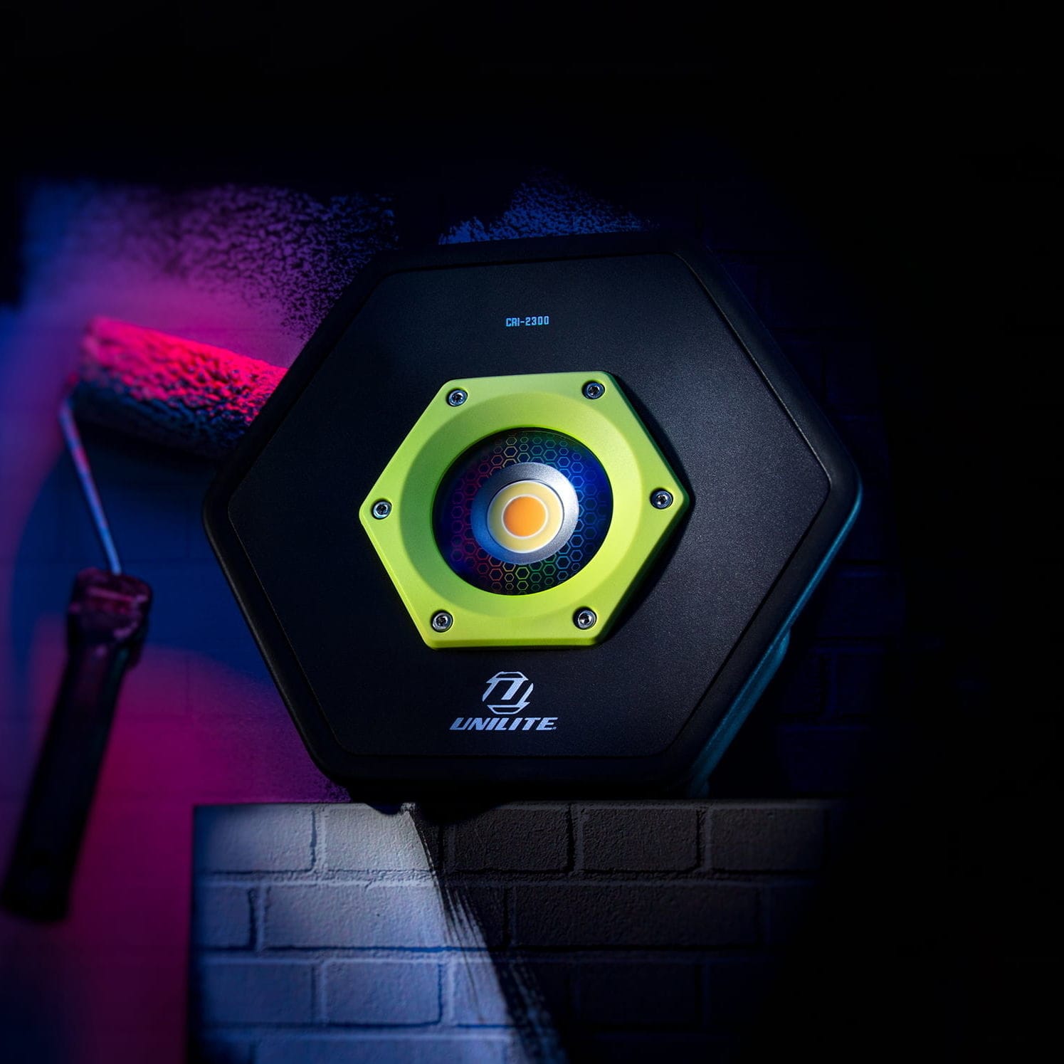 LED work light - CRI-2300 - Unilite - heavy-duty / with battery ...