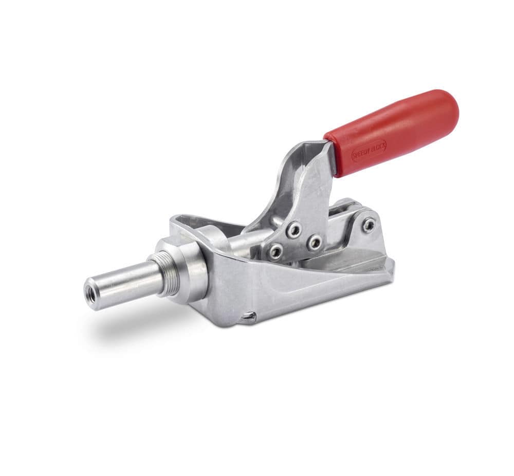 Straight-line toggle clamp - ASX - SPEEDY BLOCK - stainless steel