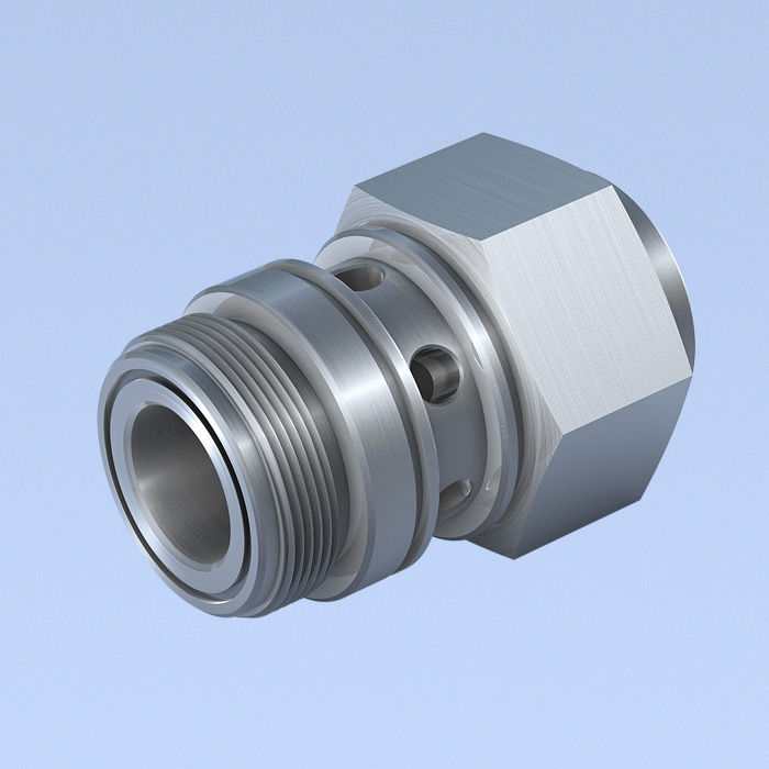 Hydraulic fitting - mbo Oßwald GmbH & Co KG - screw-in