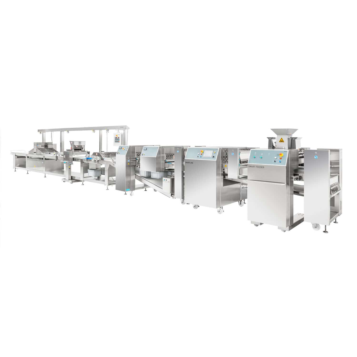 Dough production line - Smartline - rondo - automatic / continuous