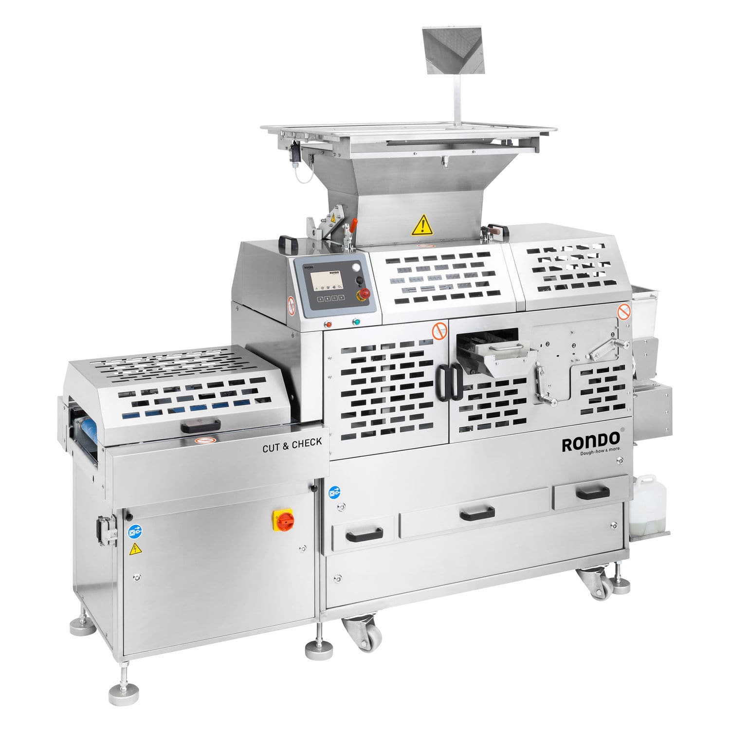 Bread portioning machine - Cut & Check - rondo
