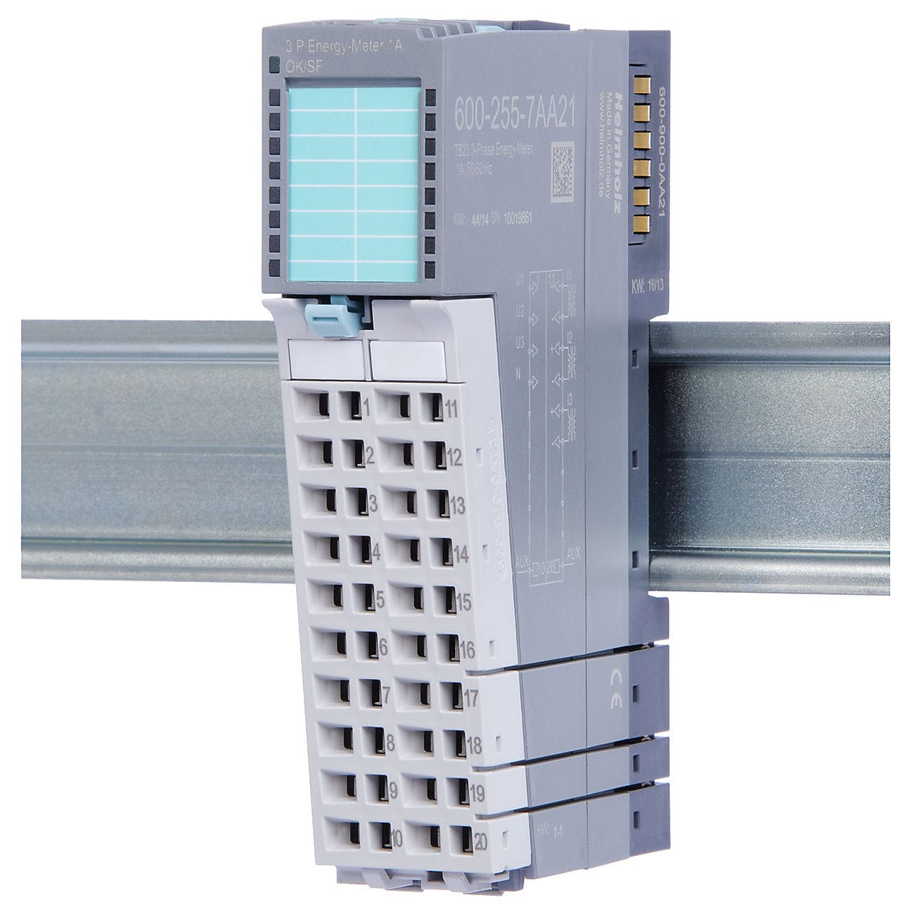 Three-phase electric energy meter - 600-255-7AA21 - Helmholz GmbH & Co ...