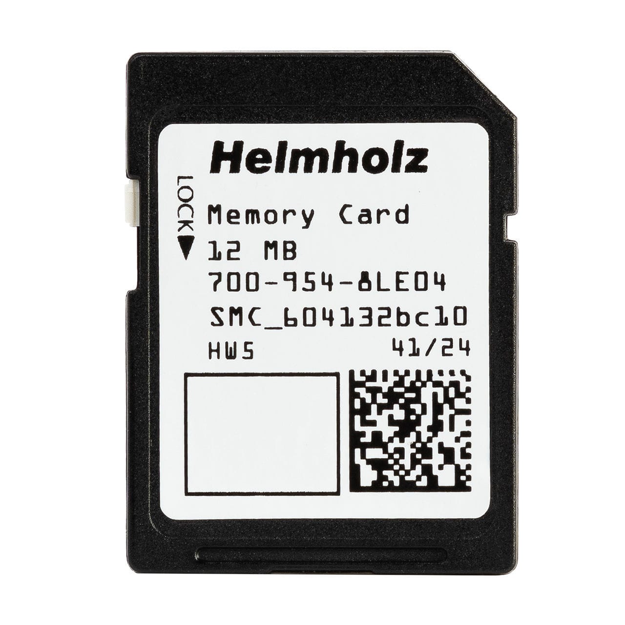 12 MB memory card - 700-954-8LE04 - Helmholz GmbH & Co. KG - industrial