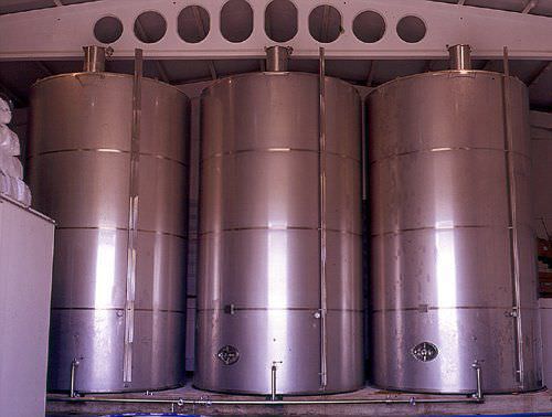 Storage tank - Intranox - oil / stainless steel / vertical