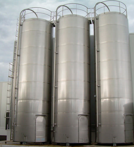 Weighing silo - Intranox - bulk / stainless steel