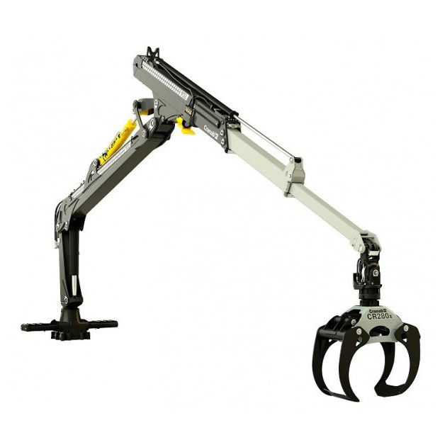 Knuckle log loader - FC10 - Cranab - tractor-mounted
