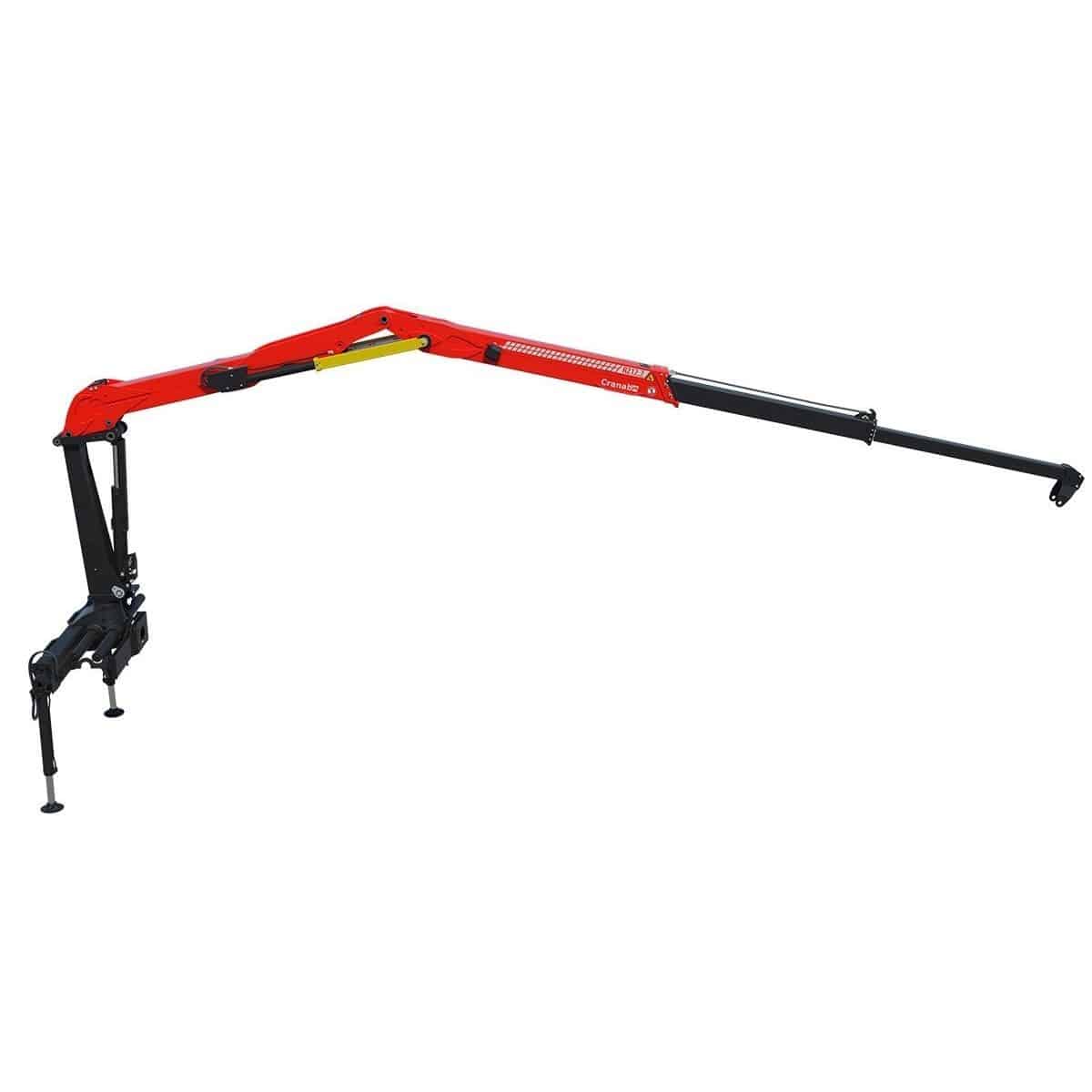 Truck-mounted crane - RZ12 - Cranab - telescopic / articulated / for ...