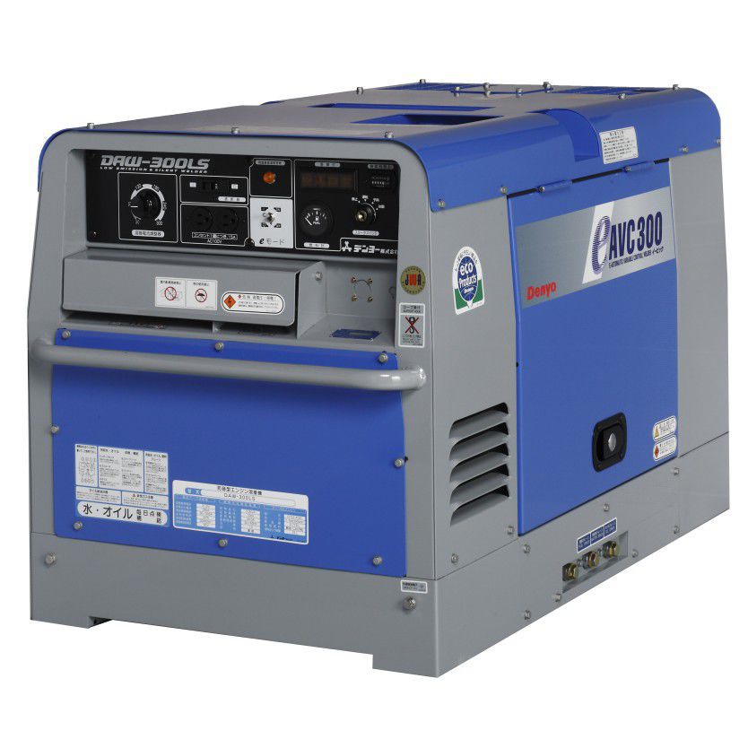 MMA welder - DAW-300LS - Denyo - electrode / single-phase / with ...