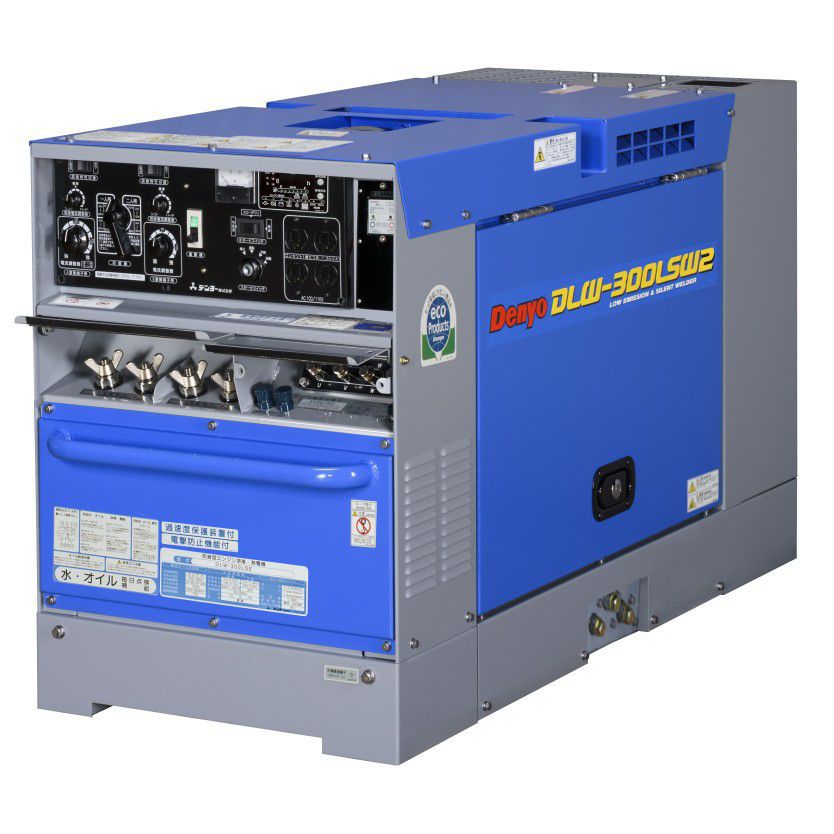 MMA welder - DLW-300LSW2 - Denyo - electrode / three-phase / with ...