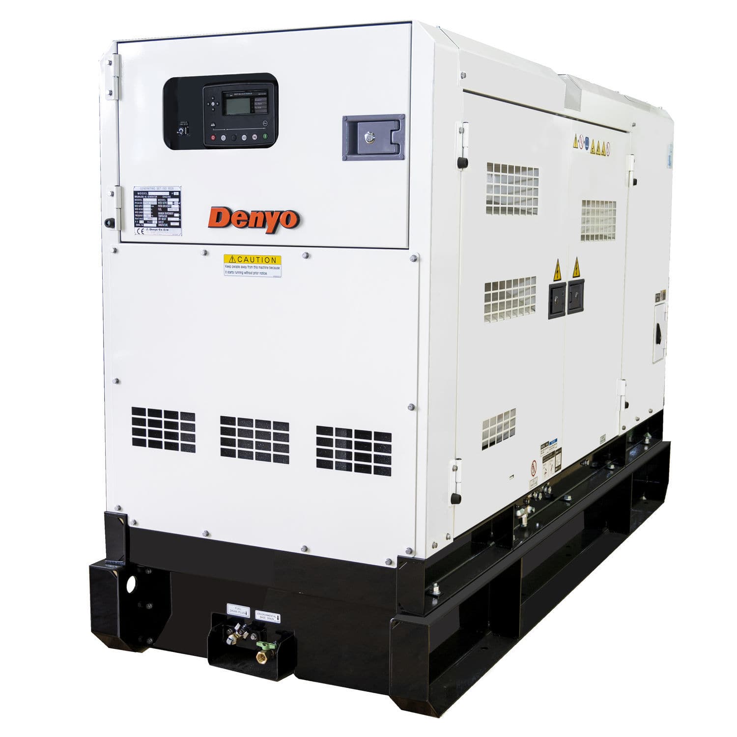 Diesel generator set - DCA-60ESEI5 - Denyo - three-phase / stationary ...