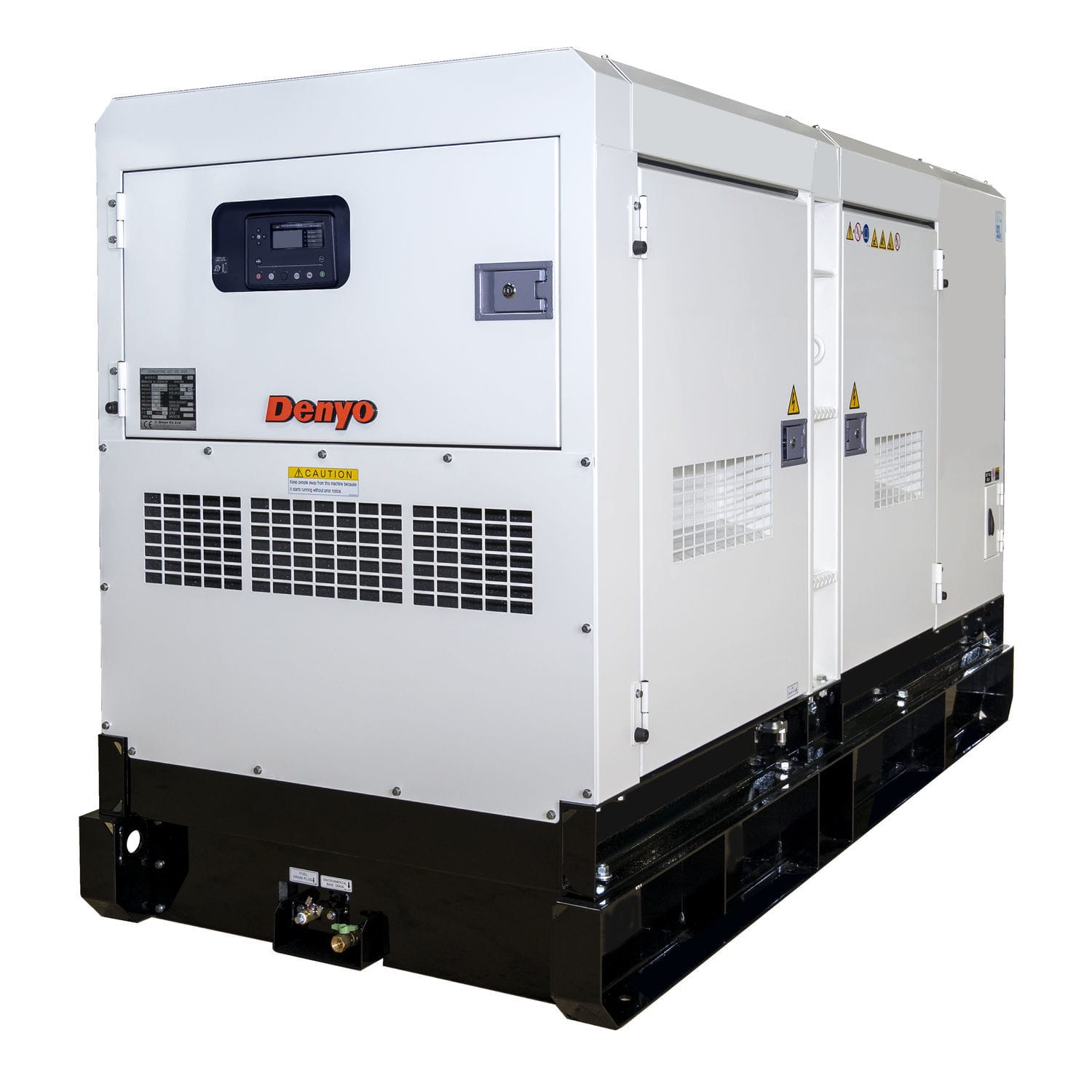 Diesel generator set - DCA-110ESEI5 - Denyo - three-phase / stationary ...
